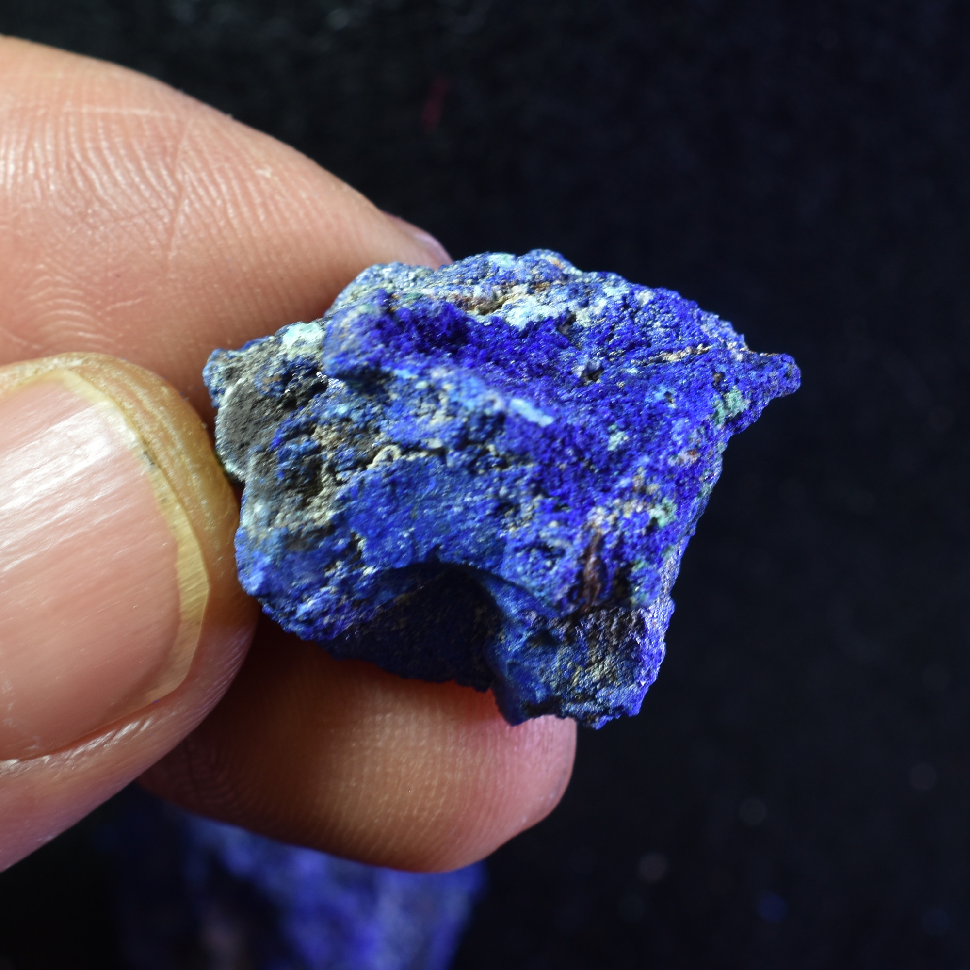 Raw Azurite Malachite Crystal Cluster Specimens from Mexico – 4 Count ...