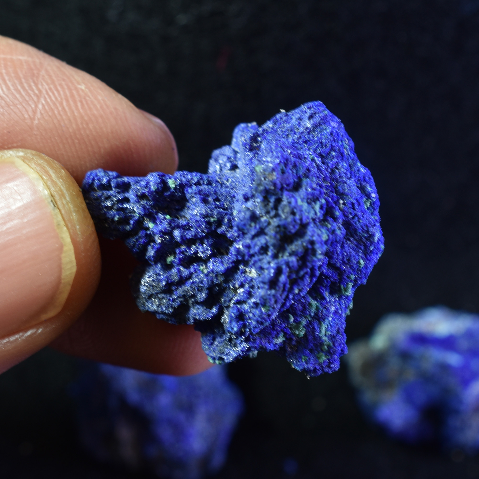 Raw Azurite Malachite Crystal Cluster Specimens from Mexico – 4 Count ...