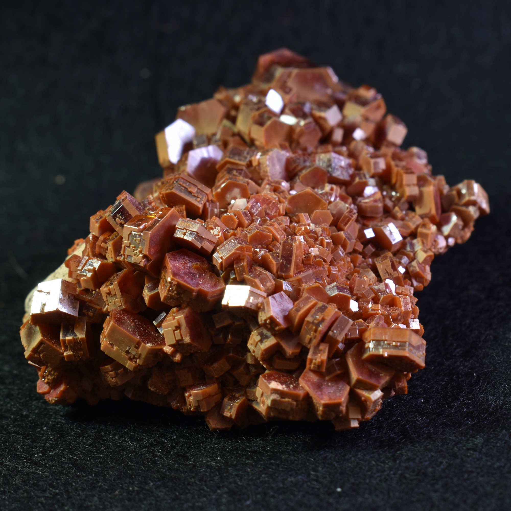 Raw Vanadinite Cluster Crystal Specimen on Matrix from Morocco – 114 ...