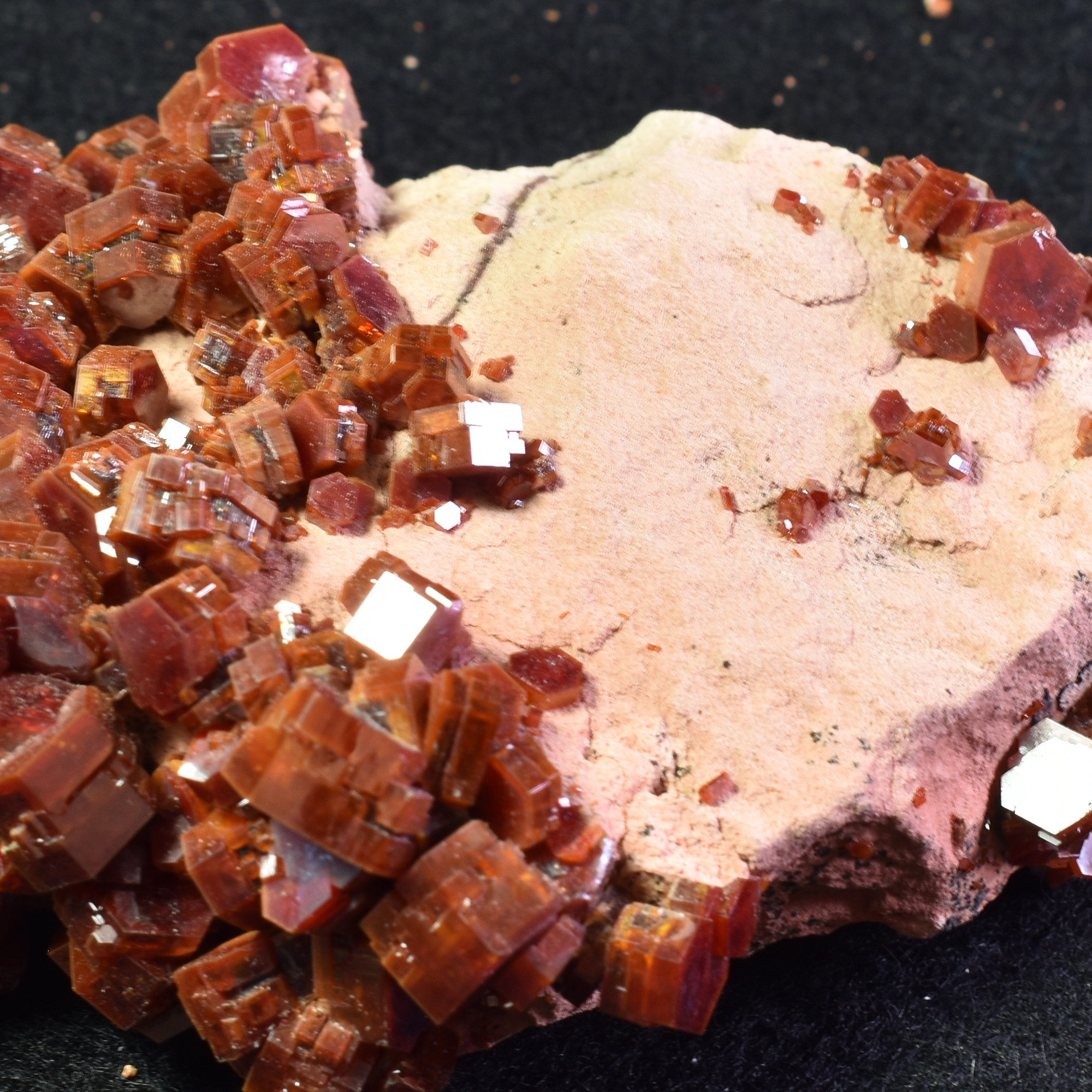 Raw Vanadinite Cluster Crystal Specimen on Matrix from Morocco – 161 ...
