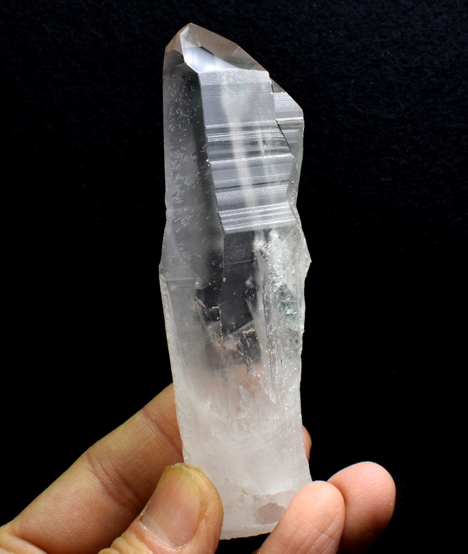 Large Lemurian Quartz Crystal Point, Wand from Brazil - 11.3cm - 148 ...