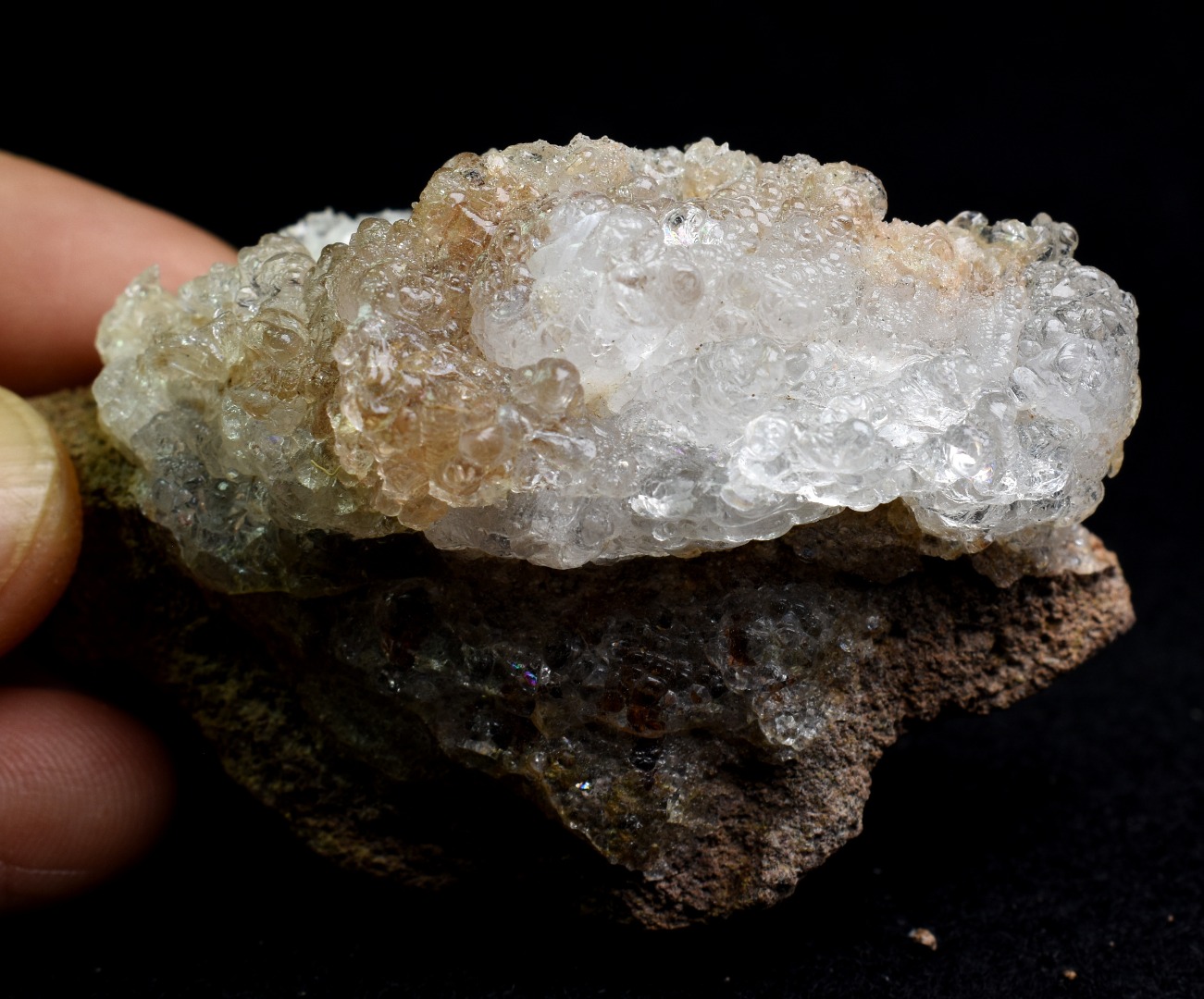 Mexican Hyalite Opal Collector Grade Specimen Stone on Matrix – UV ...